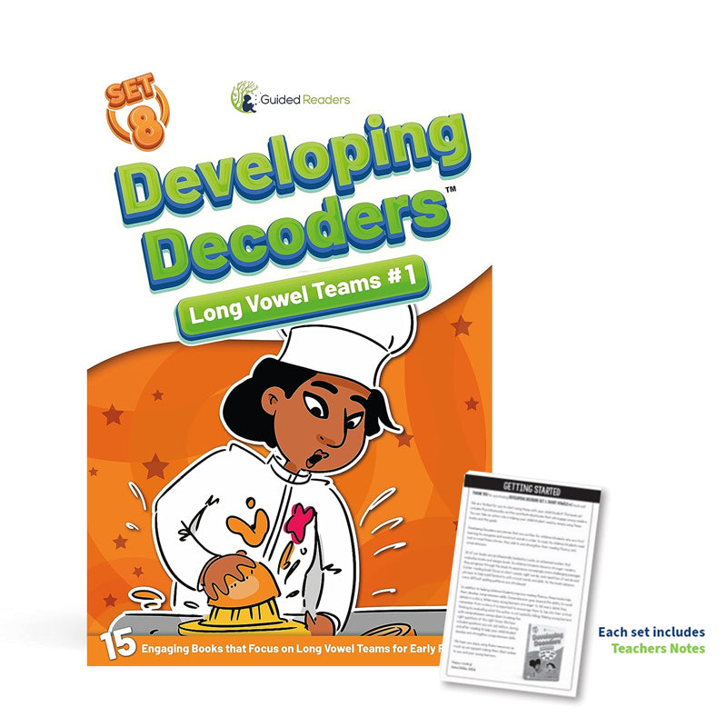 Developing Decoders Set 8 - Long Vowel Teams Box Set – Steps to Literacy