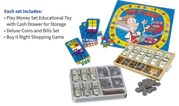 Financial Literacy - Grades 2-3 Games and Manipulatives: Classroom Bun ...