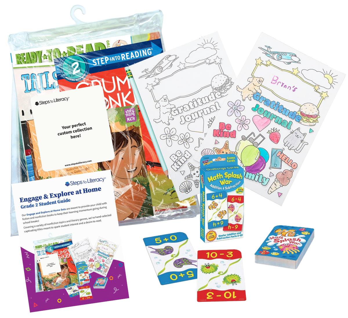 Engage and Explore at Home Grade 2: Variety Pack – Steps to Literacy