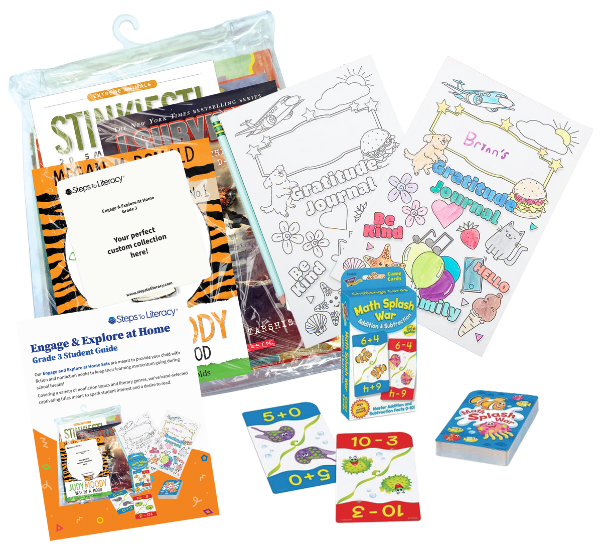Engage and Explore at Home Grade 3: Variety Pack – Steps to Literacy