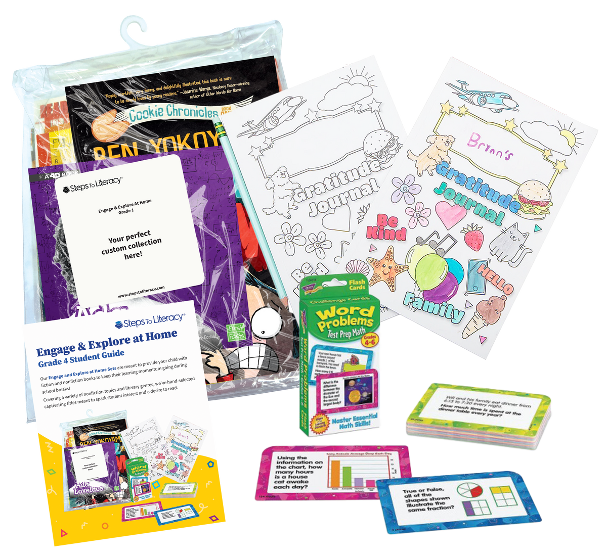 Engage and Explore at Home Grade 4: Variety Pack – Steps to Literacy