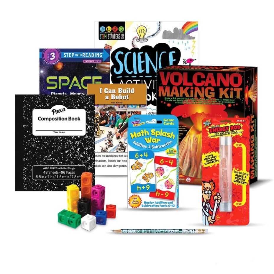 English Grade 2-3 Steam Junior Family Engagement Bag – Steps to Literacy