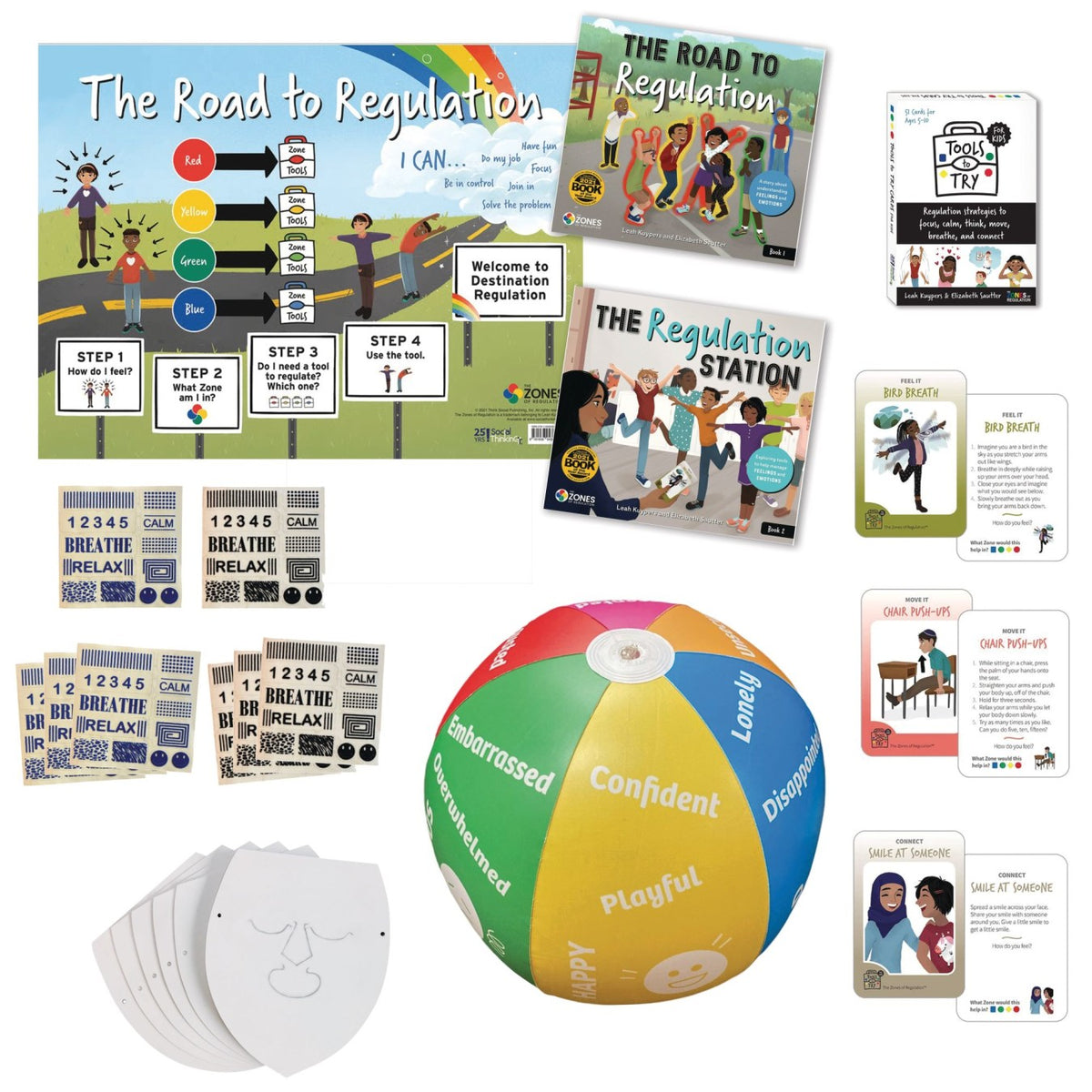 Zones of Regulation Kit For Kids – Steps to Literacy