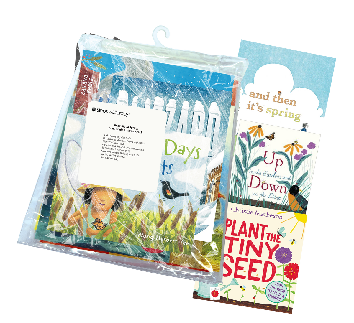 Read-Aloud Spring PreK-Grade 2: Variety Pack – Steps to Literacy