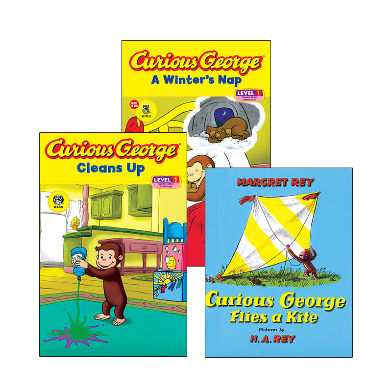 Curious George - Early Readers: Variety Pack – Steps to Literacy