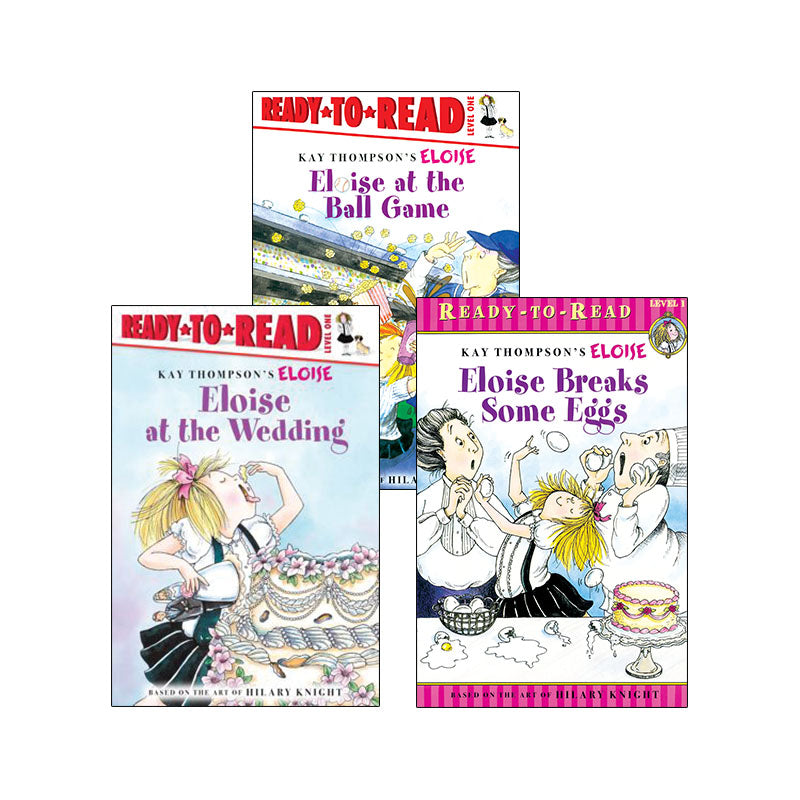 Eloise Ready To Read Series: Variety Pack – Steps to Literacy