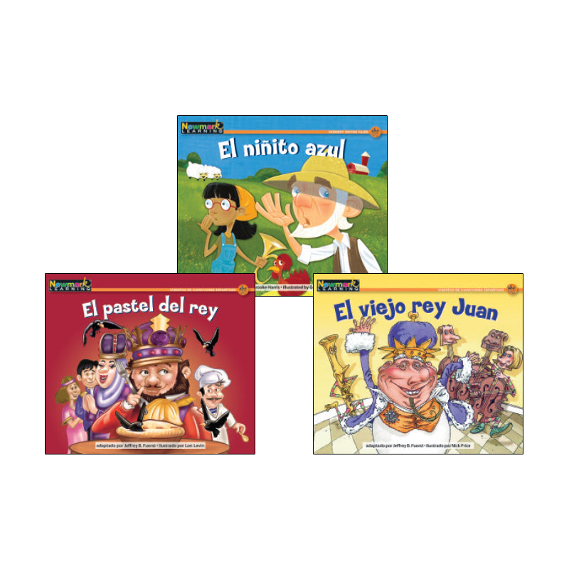 Rising Readers Spanish Nursery Rhyme Tales Variety Pack Steps To rising-readers-spanish-nursery-rhyme-tales-variety-pack-steps-to