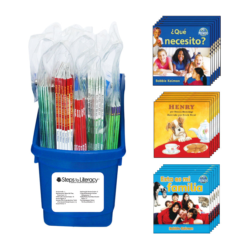 Spanish Leveled Readers E-F Fiction & Nonfiction: Bookroom – Steps to ...