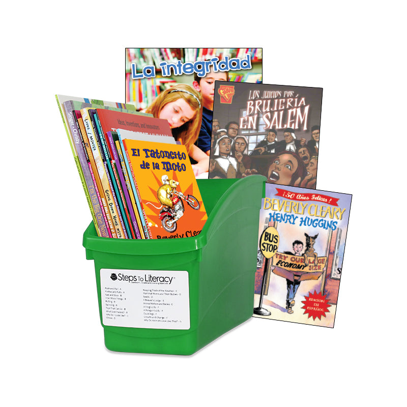 Spanish Leveled Readers O-P Fiction & Nonfiction: Complete Set – Steps ...
