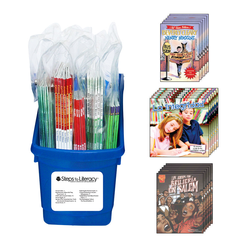 Spanish Leveled Readers O-P Fiction & Nonfiction: Bookroom – Steps to ...