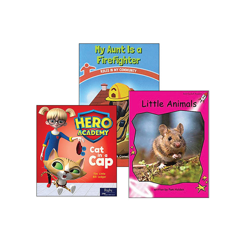Multipublisher Leveled Reading Level B: Variety Pack – Steps to Literacy