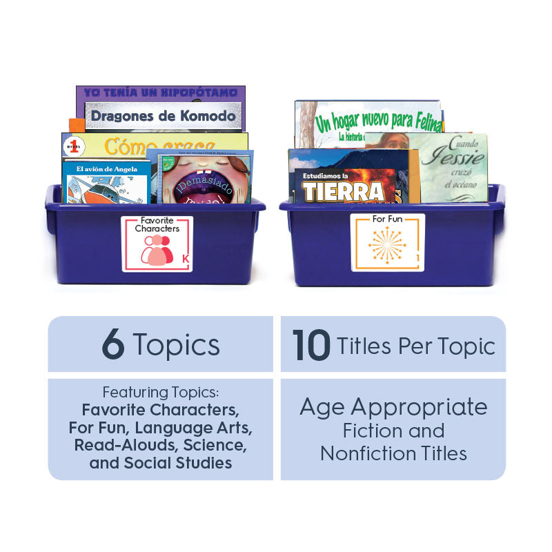 Grade 3 (Spanish): All-in-One Reading Bin – Steps to Literacy