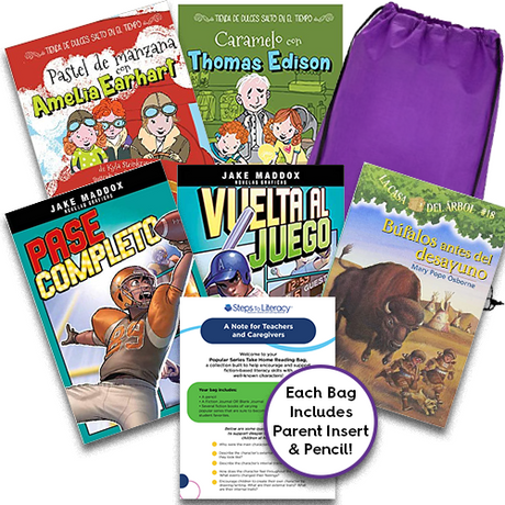 Take Home Reading Bag: Gr.2, Summer Readiness (spa, $35) – Steps to ...