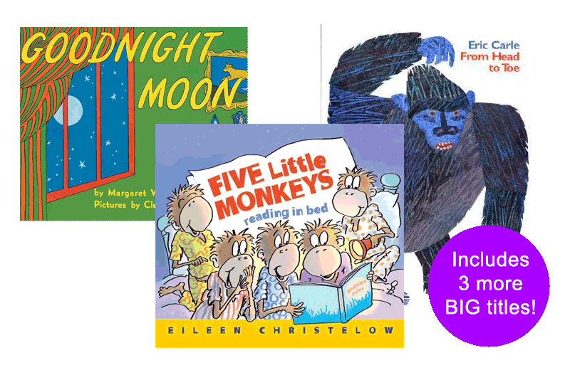 Pre-K Starter Big Book Collection: Variety Pack – Steps to Literacy