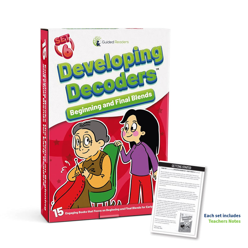 Developing Decoders Set 6 - Beginning & Final Blends - Box Set – Steps ...