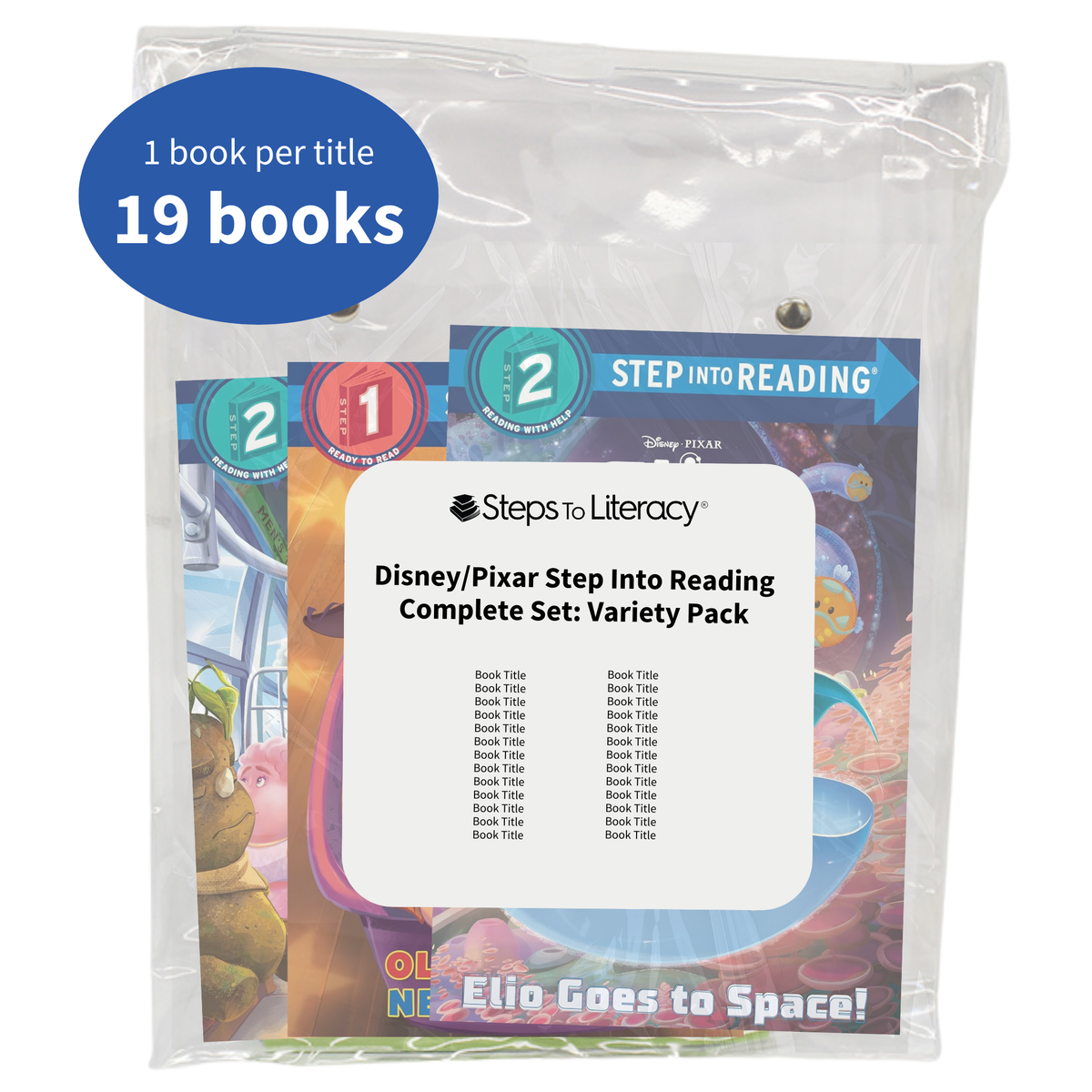 Disney/Pixar Step Into Reading Complete Set: Variety Pack – Steps to ...