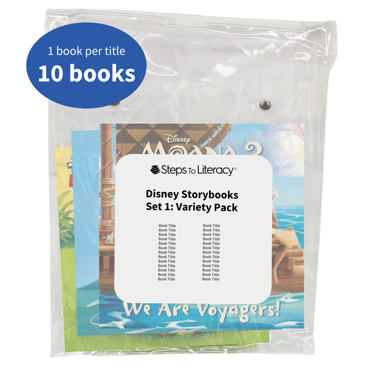 Disney Storybooks Set 1: Variety Pack – Steps to Literacy
