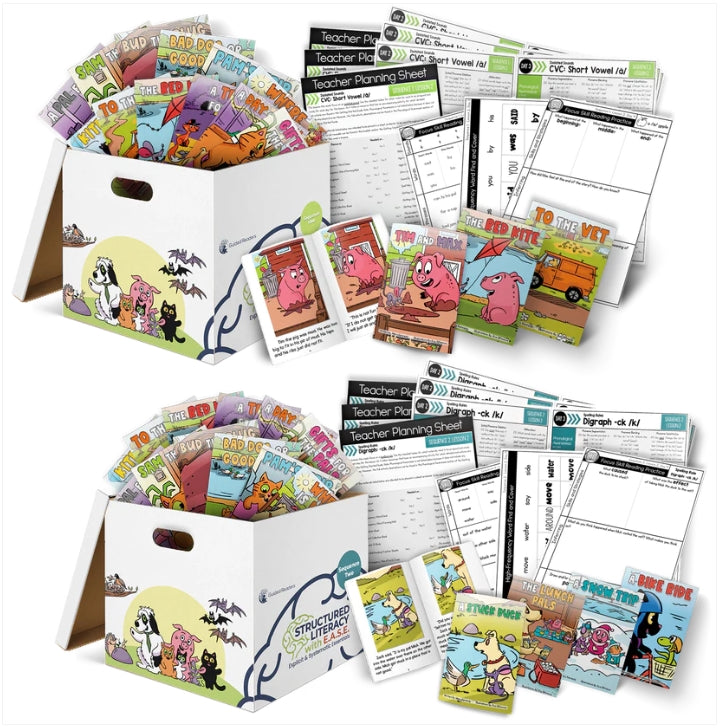 Structured Literacy with E.A.S.E. K-1 Kit – Steps to Literacy