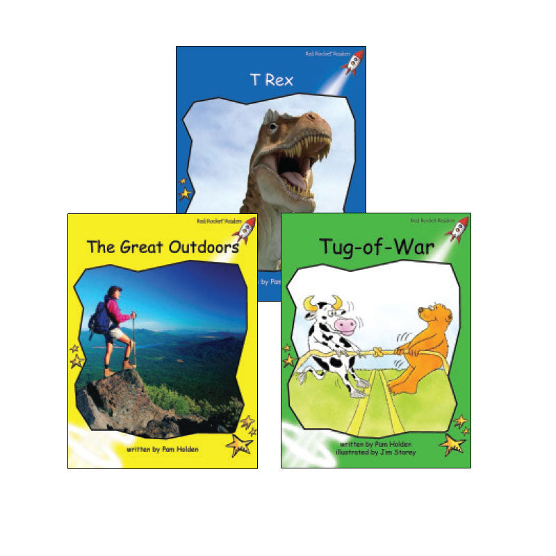 Red Rocket Readers Level G: Variety Pack – Steps to Literacy