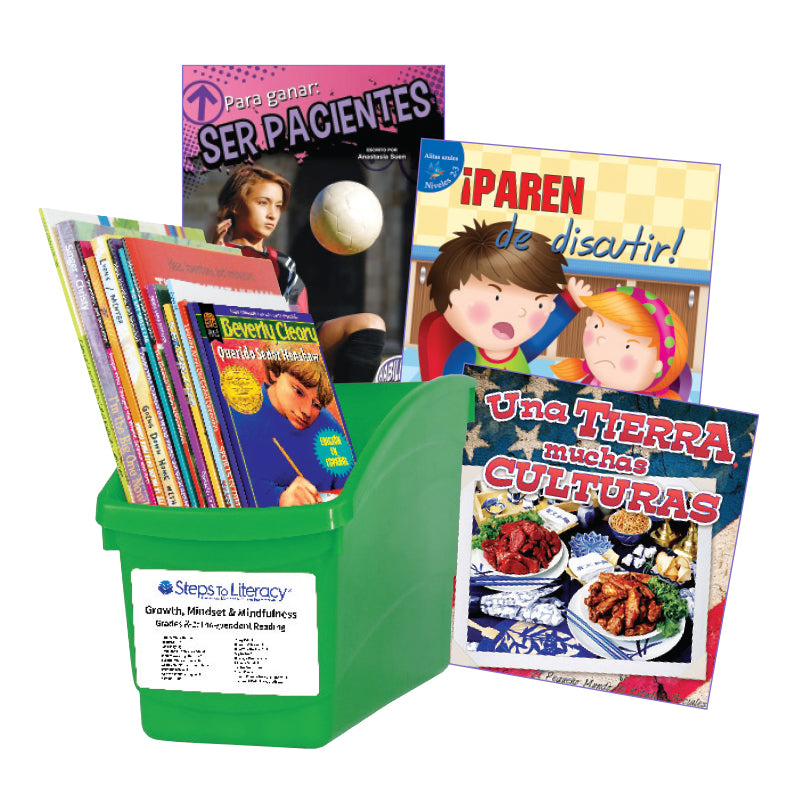 Spanish SEL Growth, Mindset & Mindfulness 2-3 – Steps to Literacy