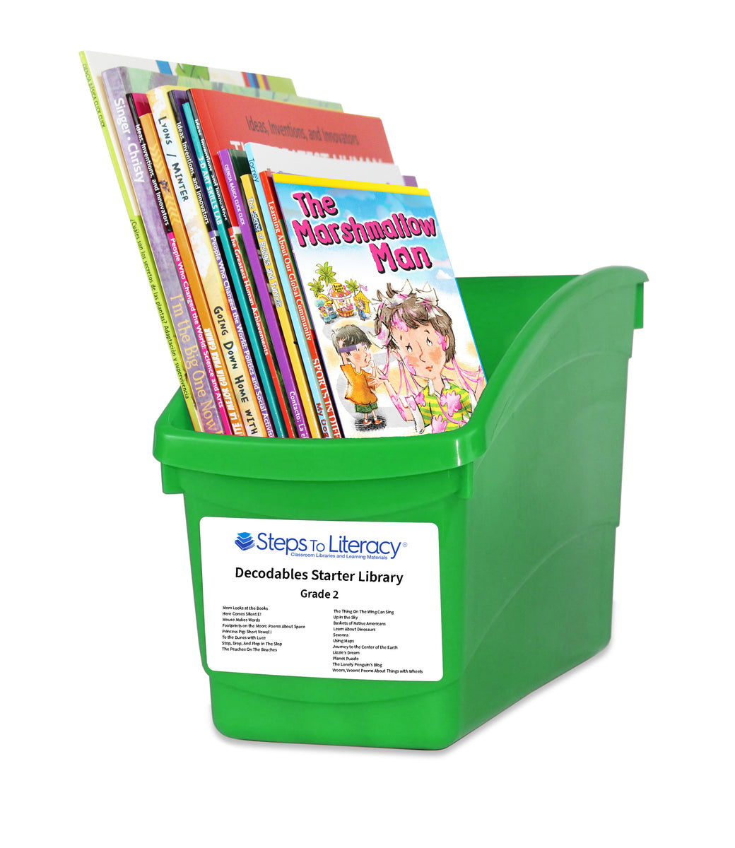 Grade 2 Decodables Expansion Library – Steps to Literacy