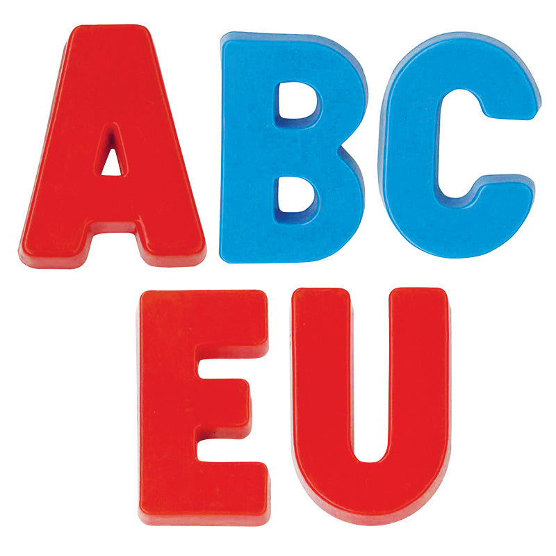 Student Size Red Vowels & Blue Consonant Magnetic Letters: Uppercase V ...